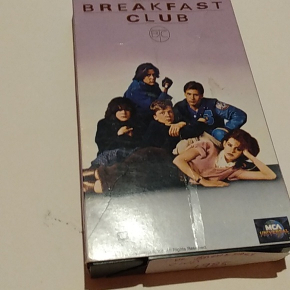 Universal | Cameras, Photo & Video | The Breakfast Club On Vhs Tape 989 ...